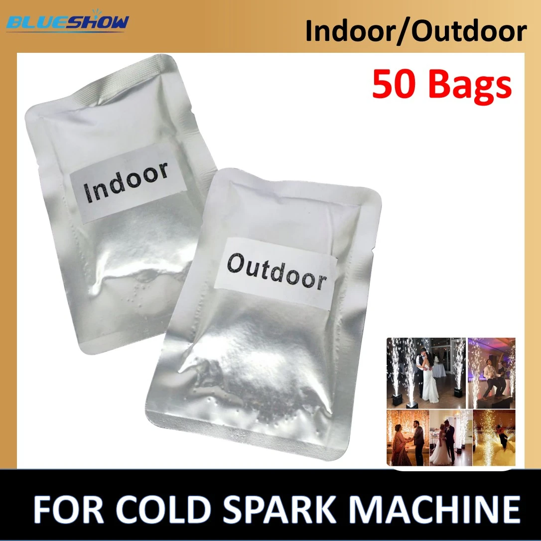 1~50 Bags Ti Powder Cold Spark Machine 200g Indoor Outdoor Cold ...