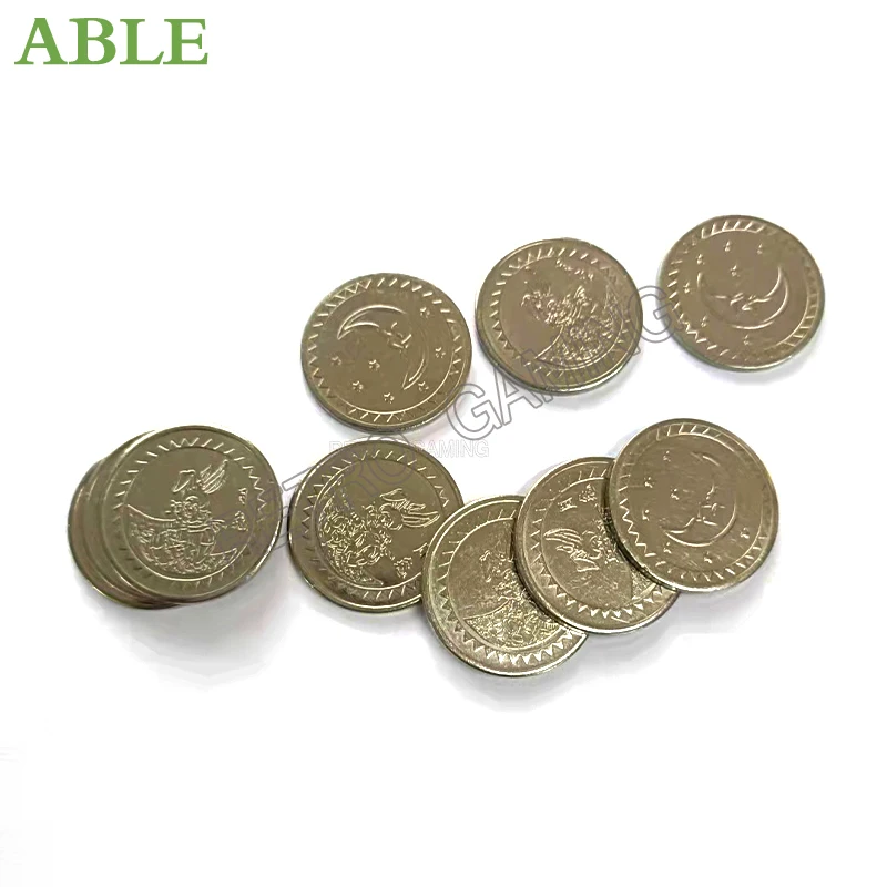 100pcs-Per-Bag-Arcade-Style-Gaming-Coin-Tokens-25-1-85mm-Stainless ...