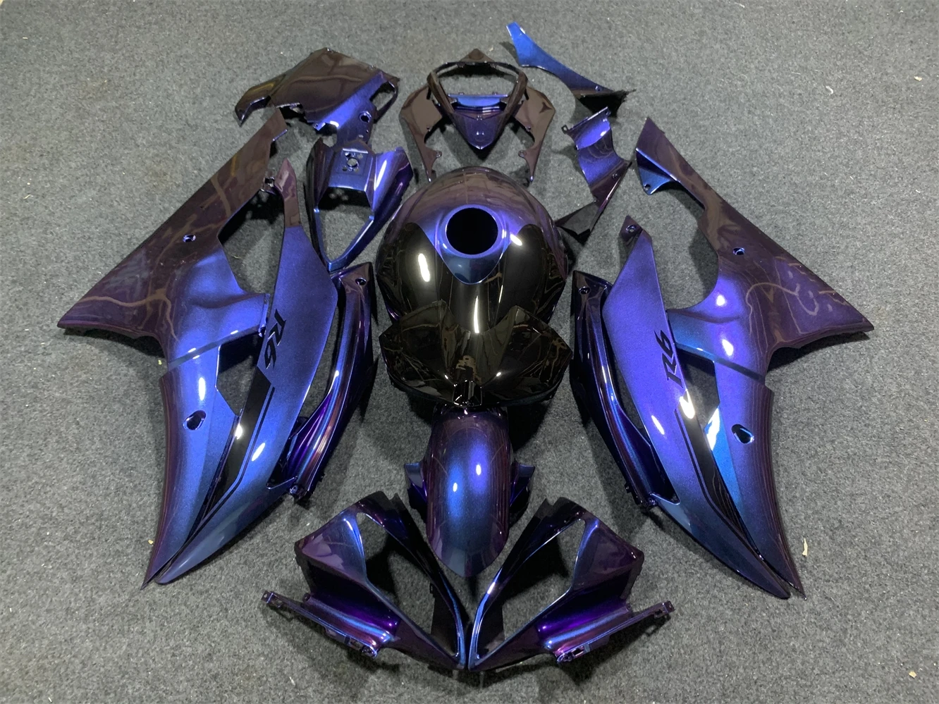 Fit For YZF 600 R6 2008 2009 2010 2011 2012 2013 2014 2015 2016 Blue fit-for-yzf-600-r6-2008-2009-2010-2011-2012-2013-2014-2015-2016-blue