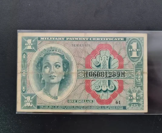 Notas originales De 1 dólar De la serie americana 611, coleccionables ...