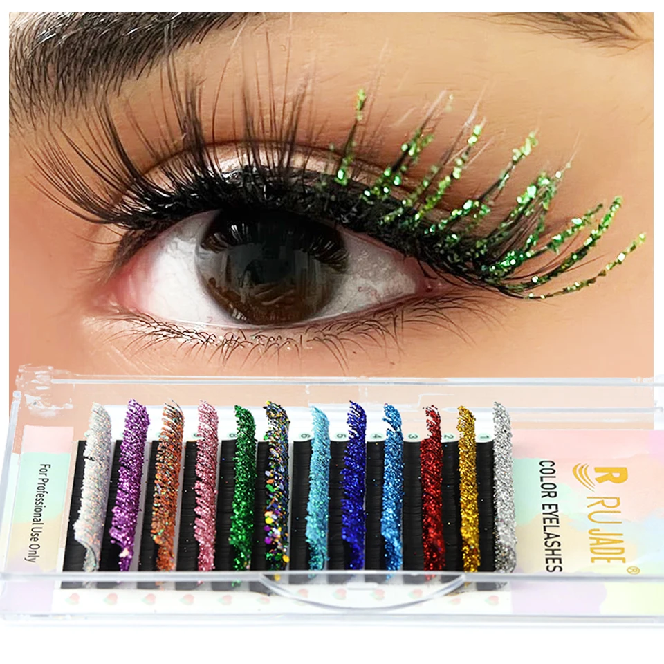 False Eyelashes Glitter