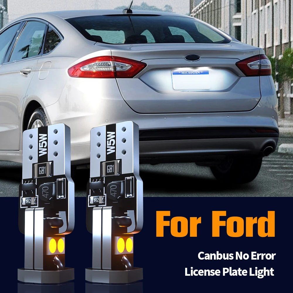 Luz LED para matrícula W5W T10 para Ford c-max Fiesta Fusion Galaxy Ka ...