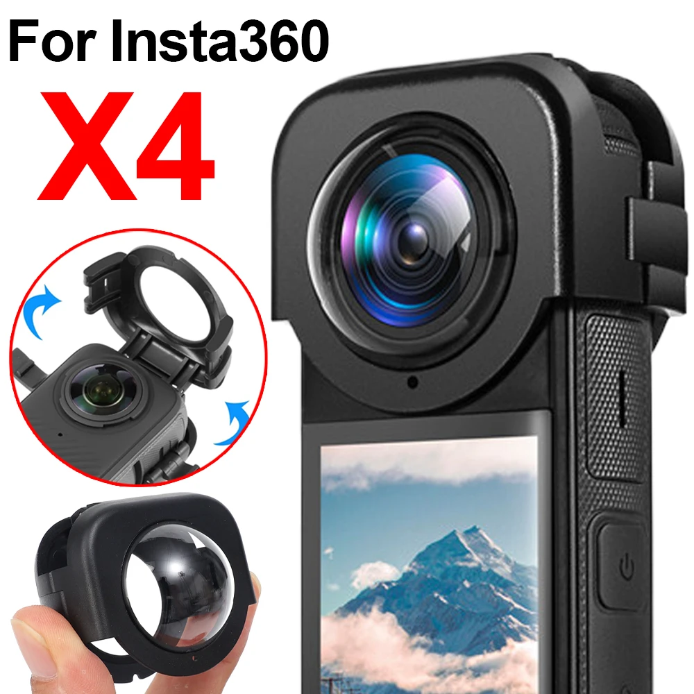 For-Insta360-X4-Tempered-Glass-Camera-Lens-Protectors-Cap-Anti-dust ...