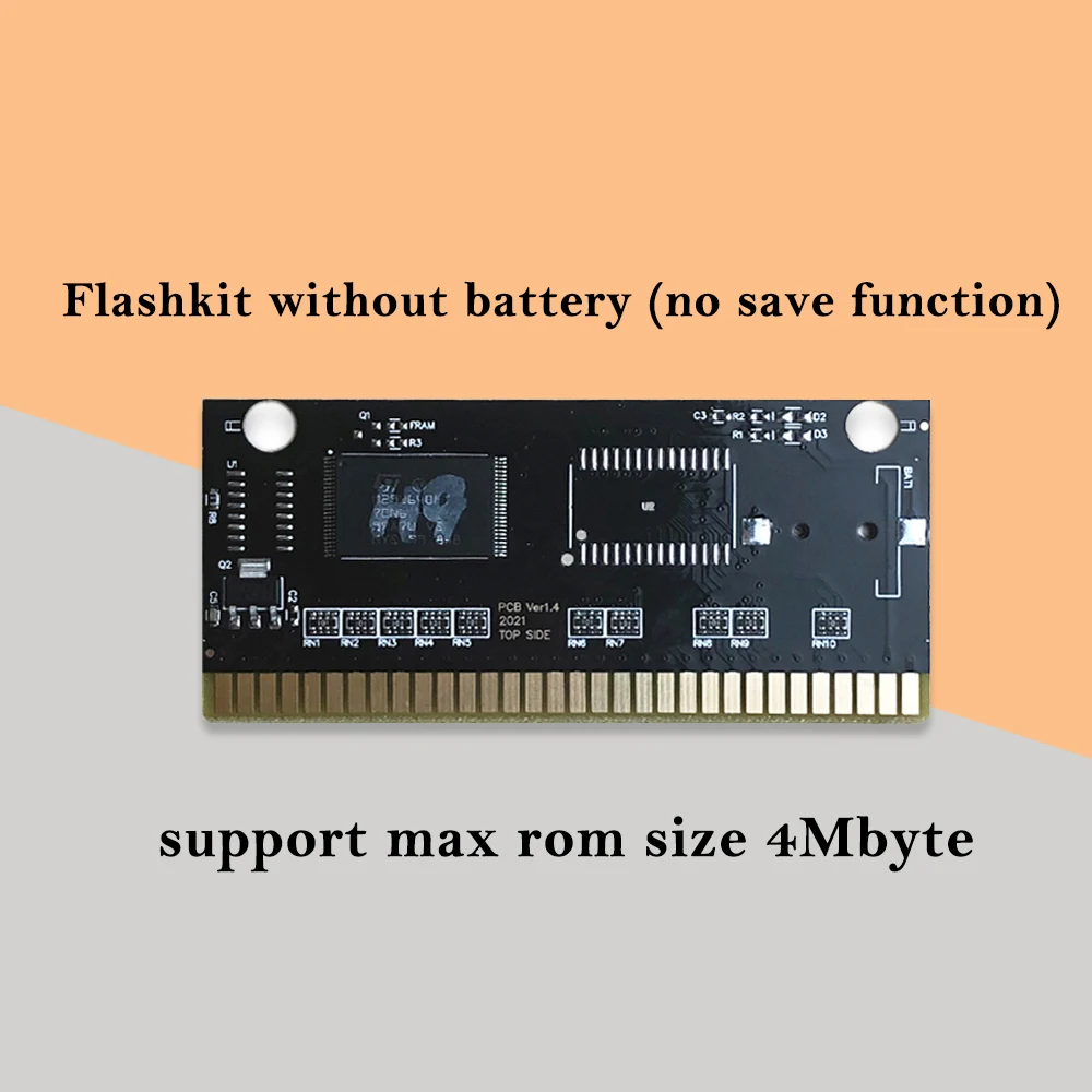 Regrav-vel-Cart-o-PCB-Ouro-Electroless-Cart-o-MD-FlashKit-Video-Game ...