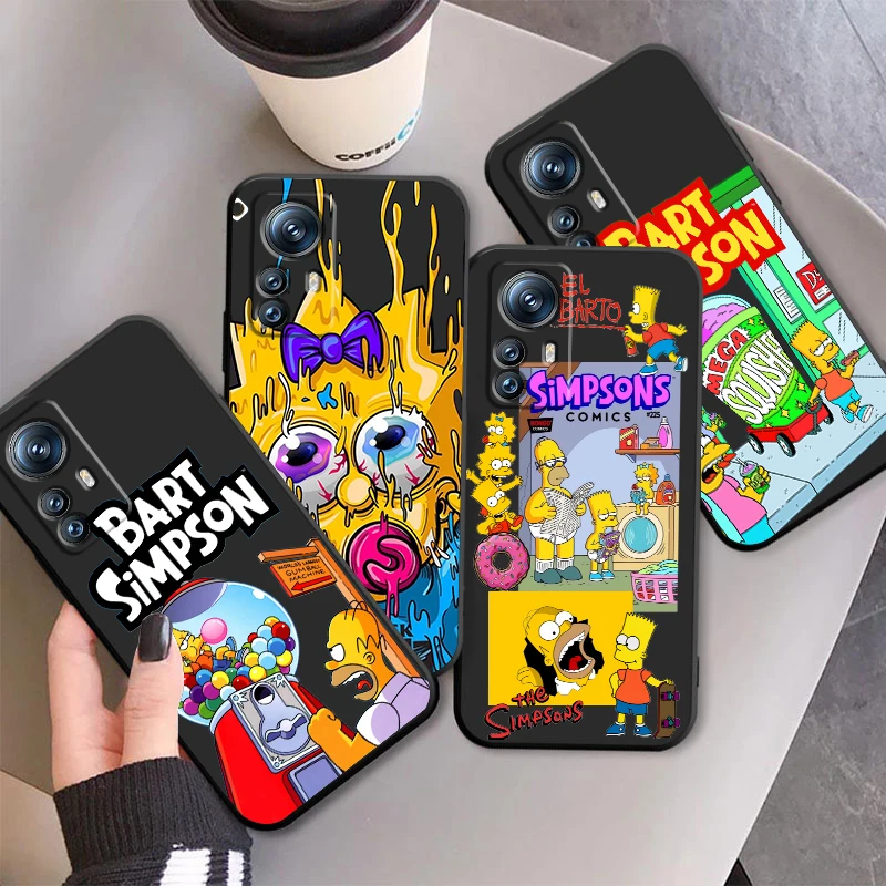 Disney-funda-negra-de-Los-Simpsons-para-Xiaomi-Mi-14-13T-13-12T-12-11T ...