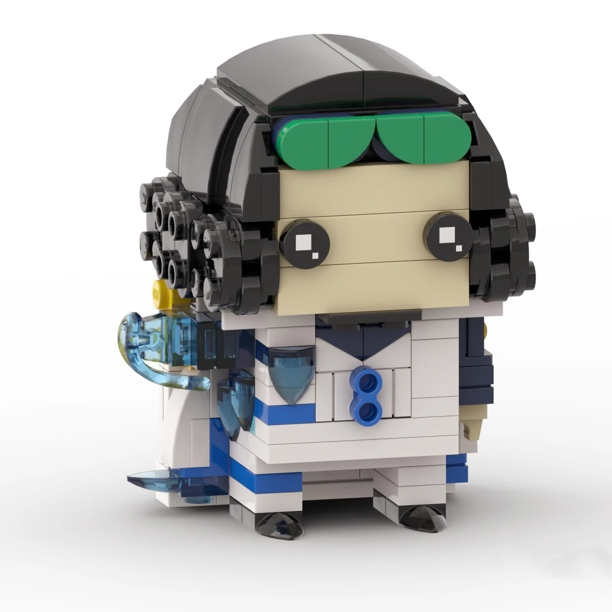 ABS Plastic Kuzan BRICKHEADZ Building Blocks Mini Action Figure Toys ...