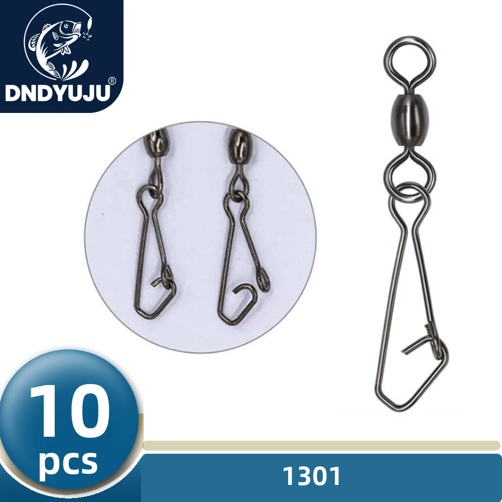 DNDYUJU 10pcs Rolling Swivel Crane Swive Fishing Accessories Fishing ...
