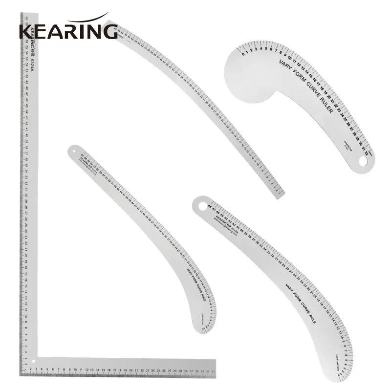 Kearing-Vary-Form-Curve-Ruler-aluminum-Patchwork-Ruler-Sewing-Tool-Kit ...