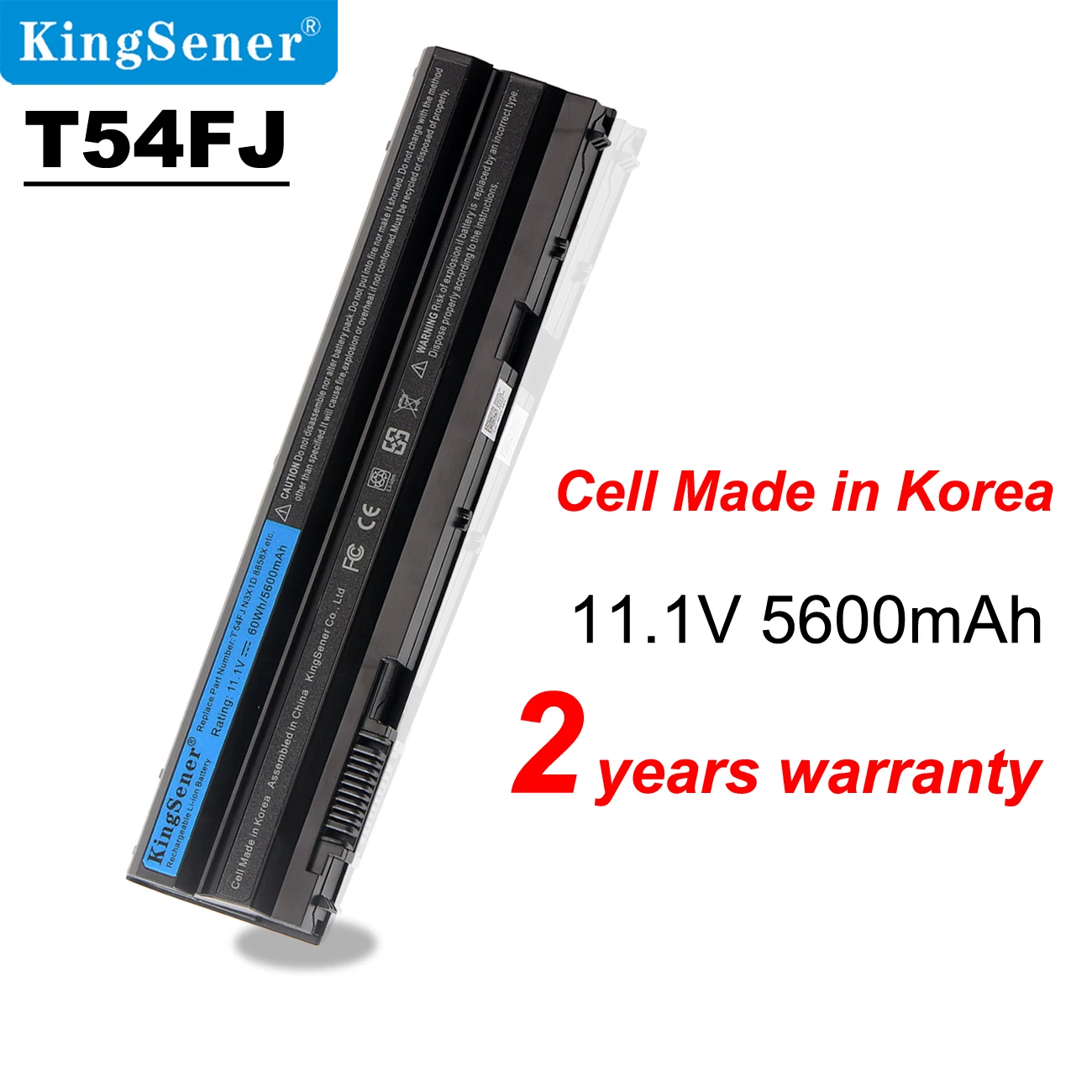 KingSener-T54FJ-60Wh-New-Laptop-Battery-for-DELL-Latitude-E5420-E5430 ...