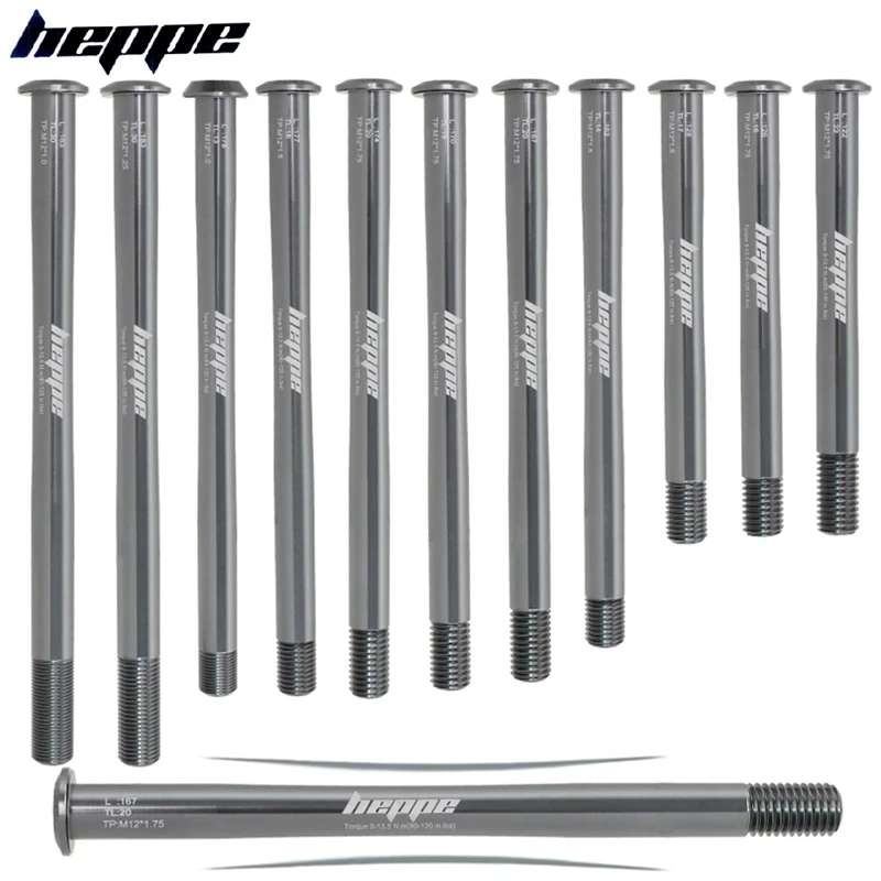 HEPPE-MTB-Road-Bike-Titanium-Thru-Axle-Ultra-Light-Bike-Axle-12x142 ...