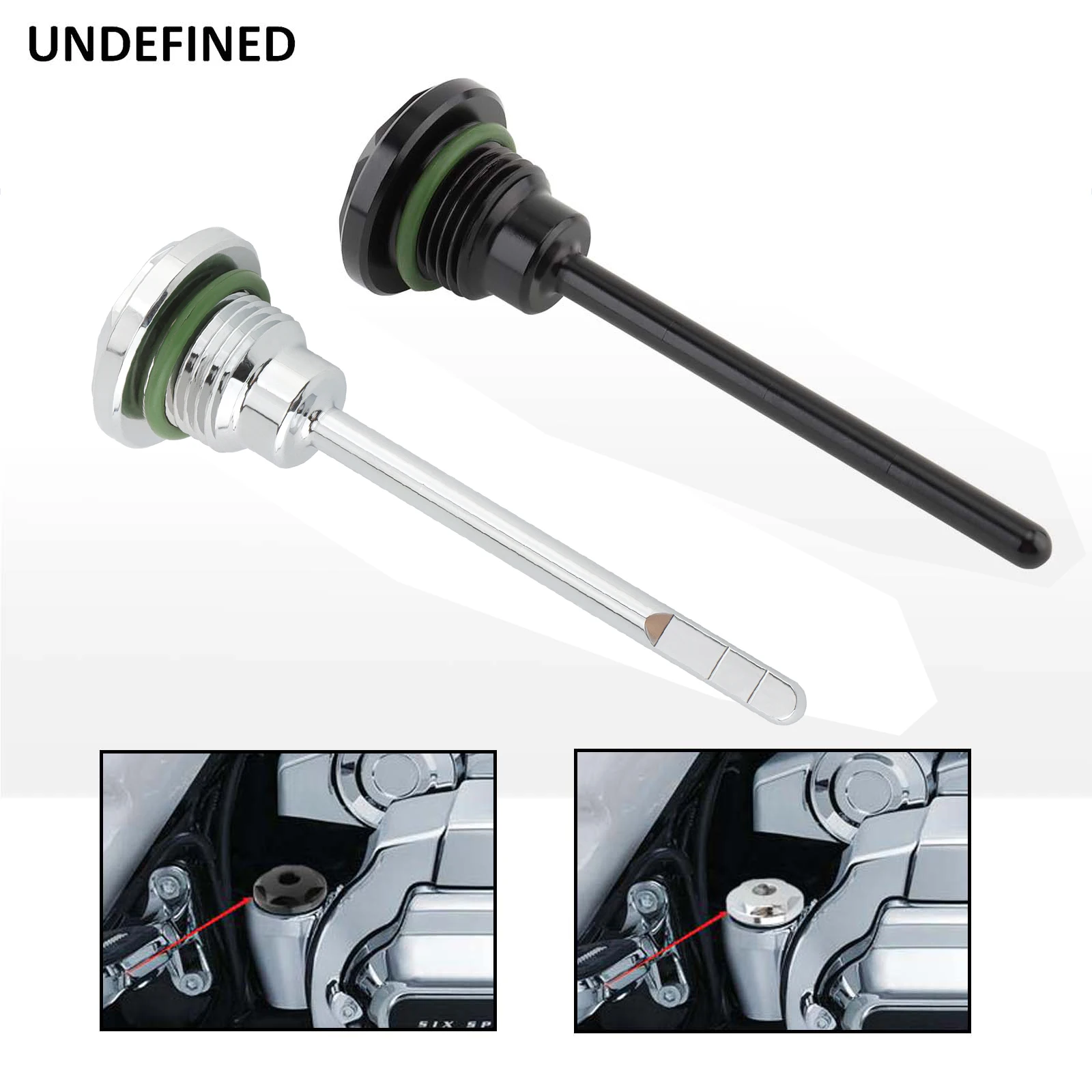 Aluminum-Motorcycle-Dipstick-Transmission-Oil-Fill-Plug-for-Harley-1987 ...