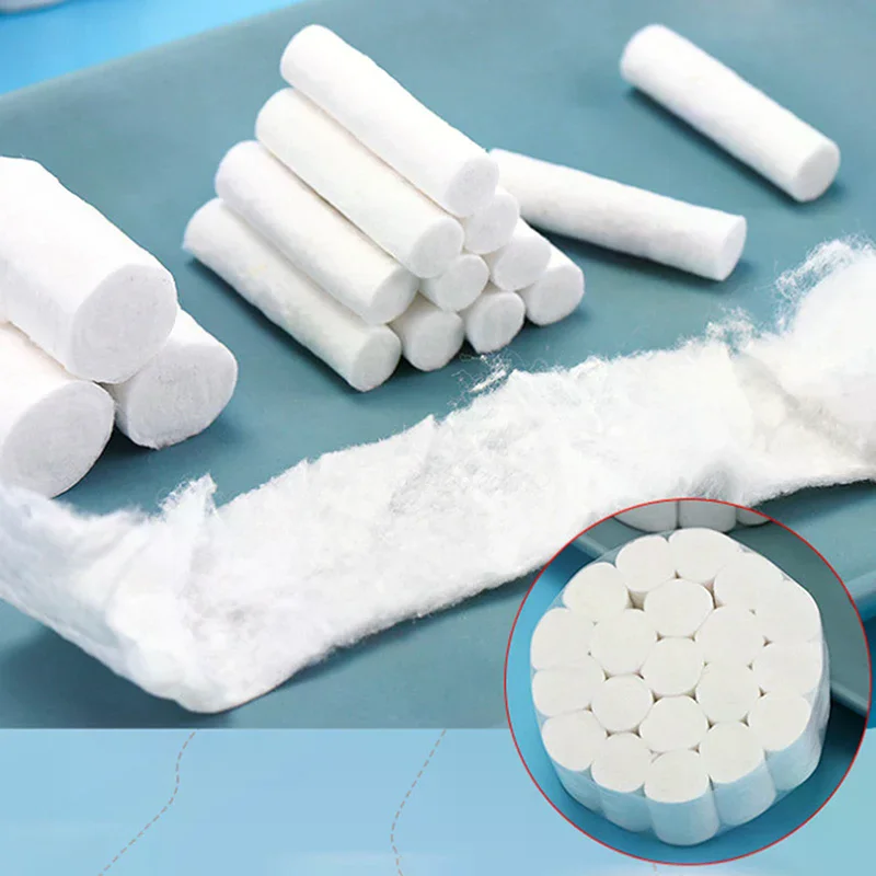 Rollo de algodón Dental 100% desechable, Material de dentista, producto ...