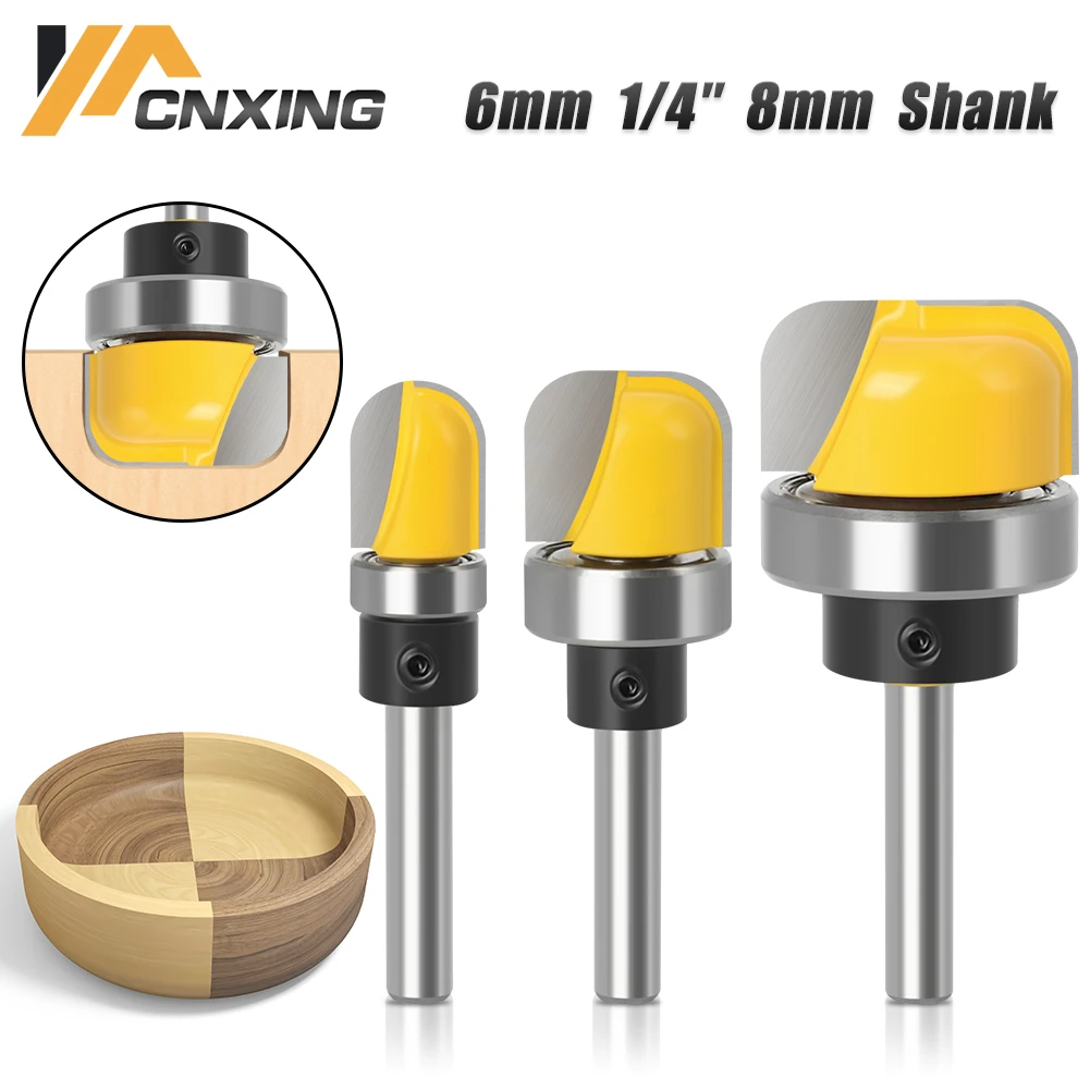 6mm Shank Milling Cutter Wood Router Bit | 8mm Shank Round Router Bits ...