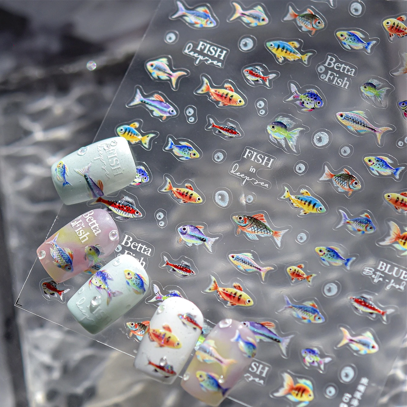 Fish in Nails: The Ultimate Guide to Ocean-Inspired Nail Art Trends on ...