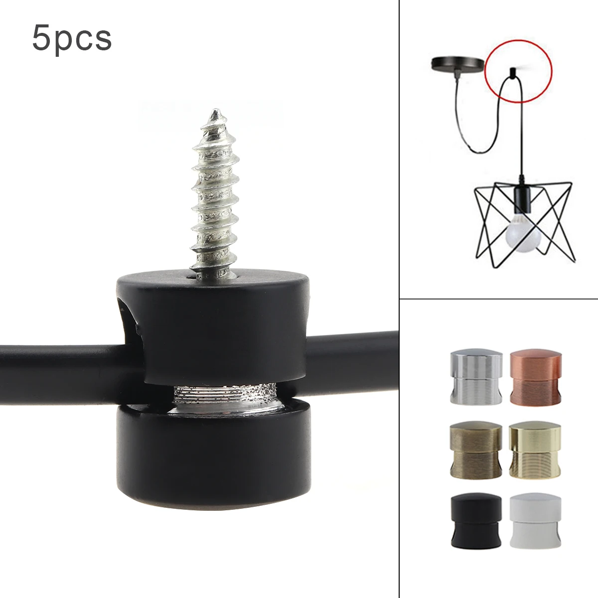 5pcs-Pendant-Light-Cable-Hook-Chandelier-Cable-Hook-for-Chandelier ...
