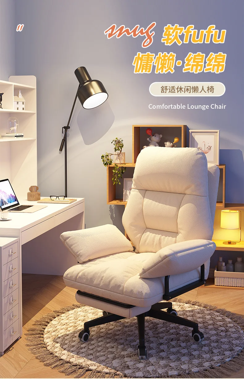 Ghế Văn Phòng Vanity Gaming Ghế Văn Phòng Bàn Di Động Màu Trắng Đệm ...