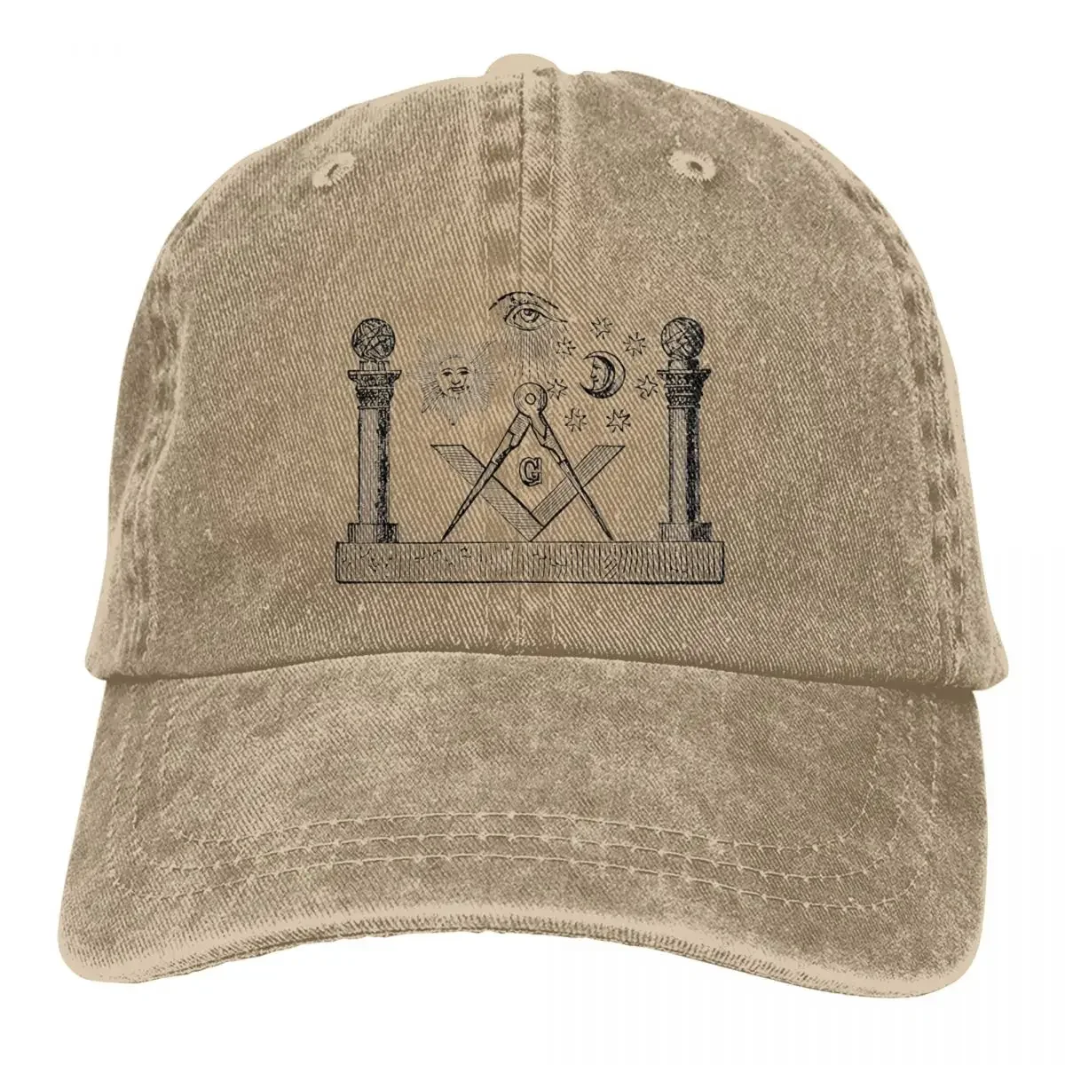 Classic Symbols Of Masonry Freemasonry Baseball Caps for Men Women ...