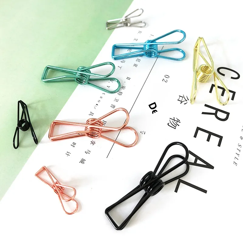 Colorful-Fish-Tail-Clip-Large-Quantity-Document-Storage-Tool-Hollow ...