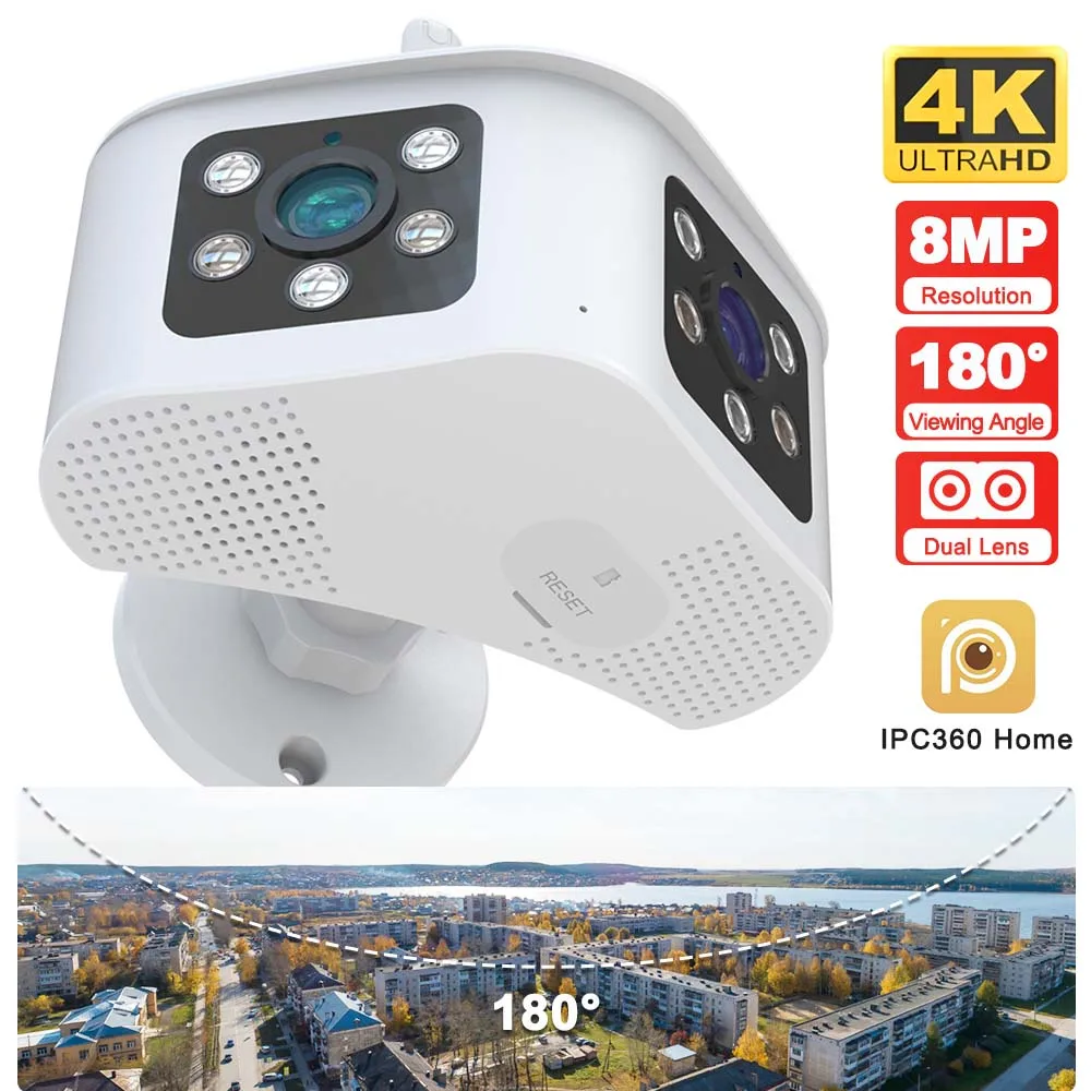 4K-8MP-Dual-Lens-WiFi-Camera-Outdoor-5MP-Security-Protection-CCTV-Video ...