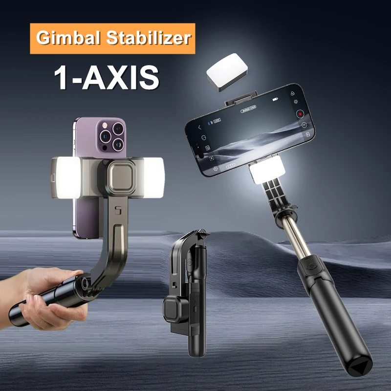 1-Axis-360-Rotation-Gimbal-Stabilizer-Selfie-Stick-Tripod-Gimbal-for ...