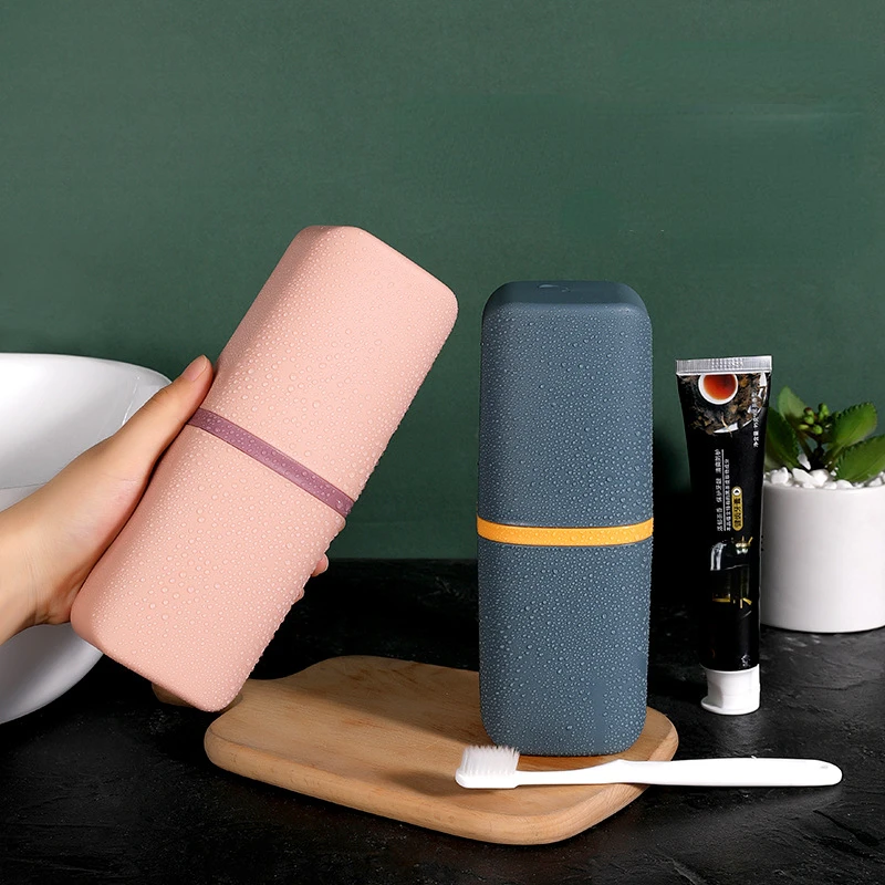 Portable Toothpaste Toothbrush Holders | Toiletries Storage Cup ...
