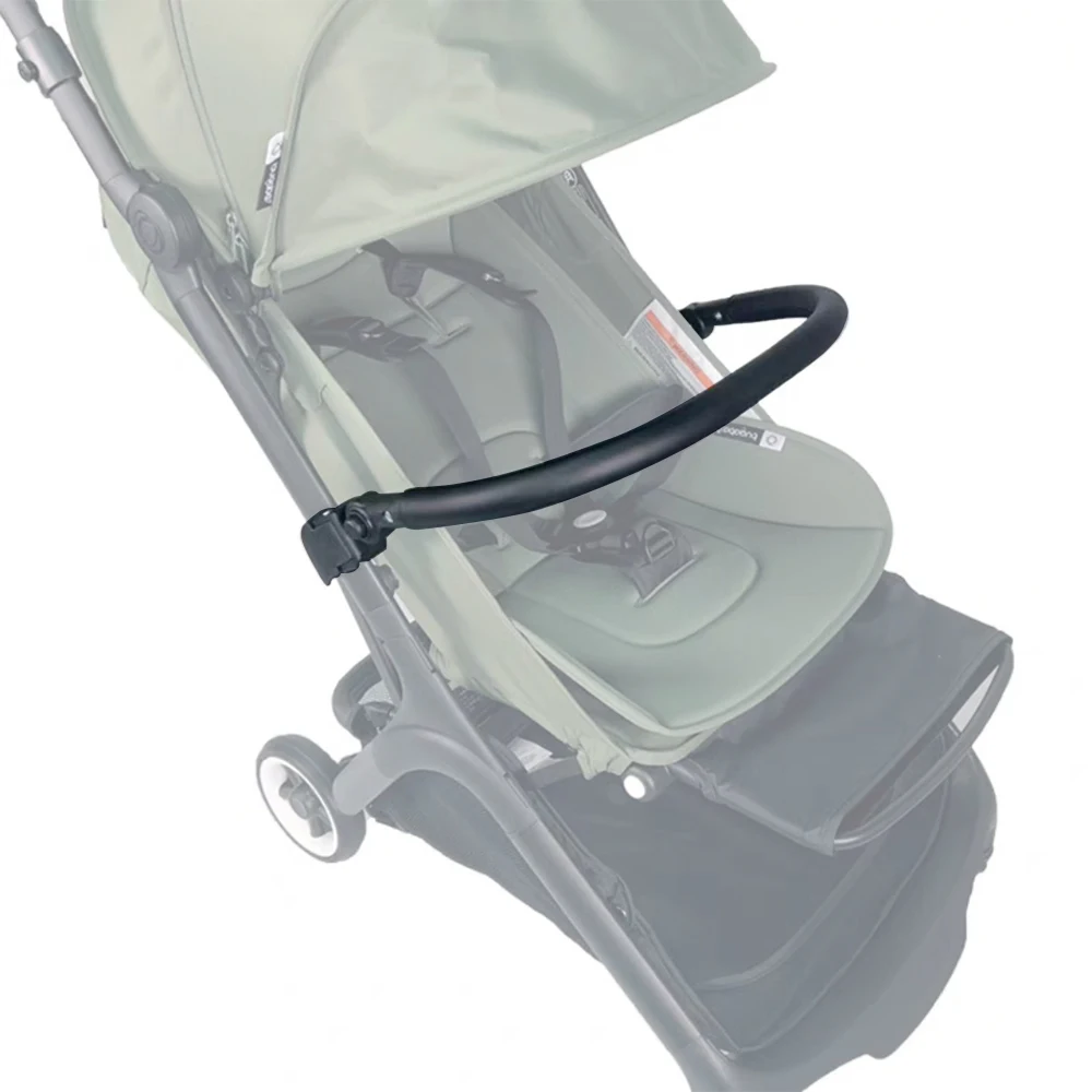 Stroller Armrest For Bugaboo Butterfly Buggy Bumper Bar with Leather ...