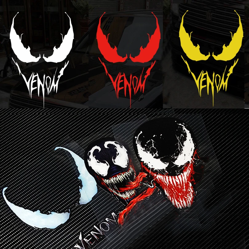 Наклейки Шлем Venom | Vinyl Moto Windshield Sticker | Venom Stickers ...