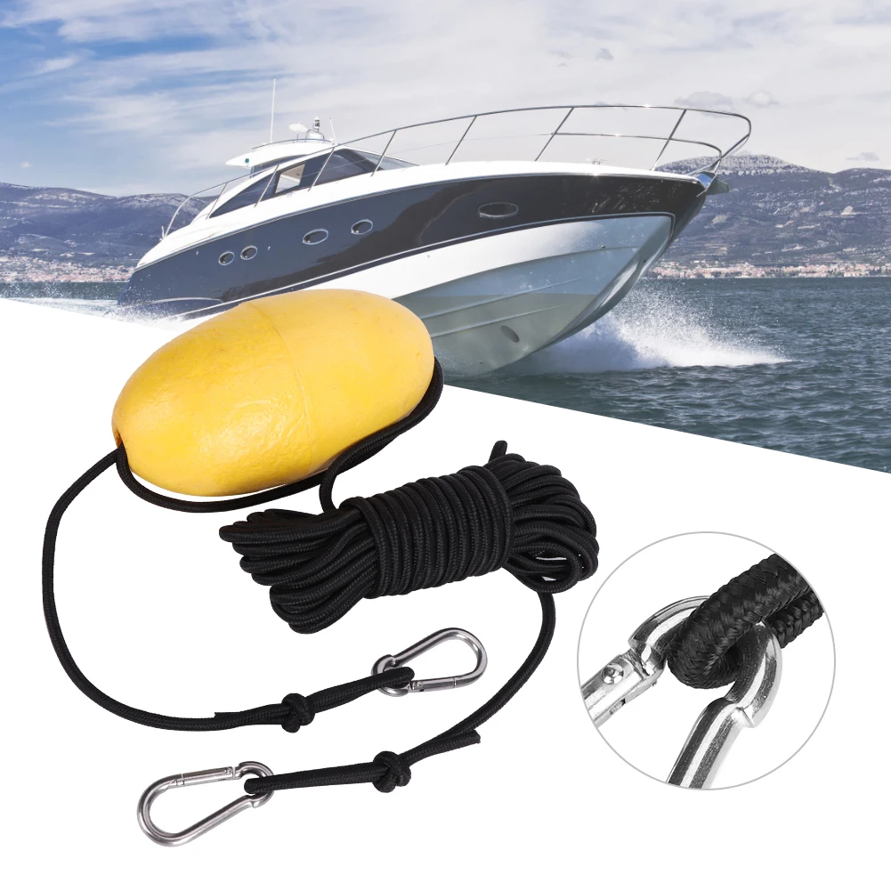 9.8m/32.2ft Fishing Drift Throw Line Sea Drogue Portable Buoy Accessory ...