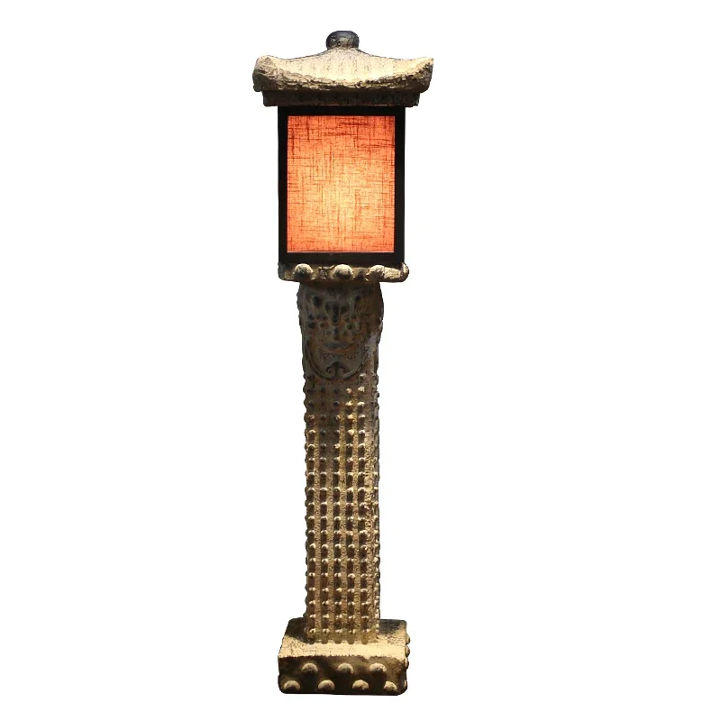 New-Chinese-style-floor-lamp-Chinese-style-Zen-style-vertical-living ...