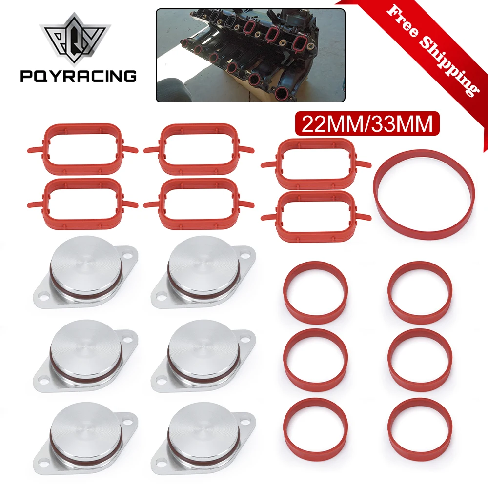 Swirl-Flap-Blanks-Plate-Intake-Inlet-Manifold-Gasket-Seal-For-BMW-M57 ...