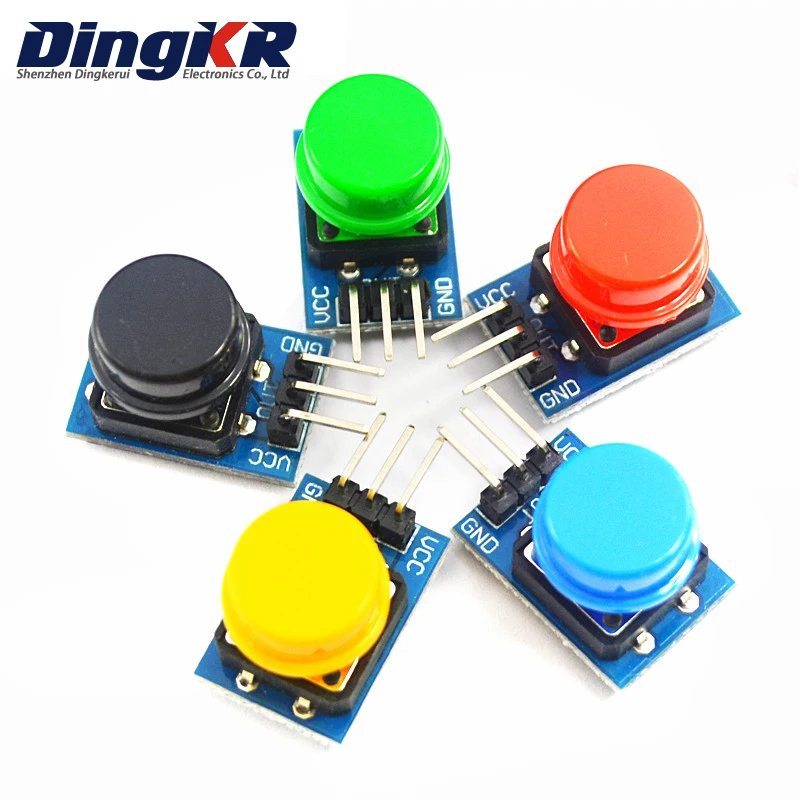 5pcs-12X12MM-Big-key-module-Big-button-module-Light-touch-switch-module ...