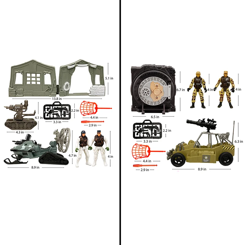 True Heroes Toys Military Base