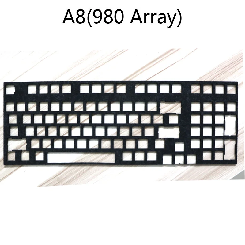 Mechanical Keyboard Silencer Pads Soft Landing Pads Dimple Foam Sponge ...