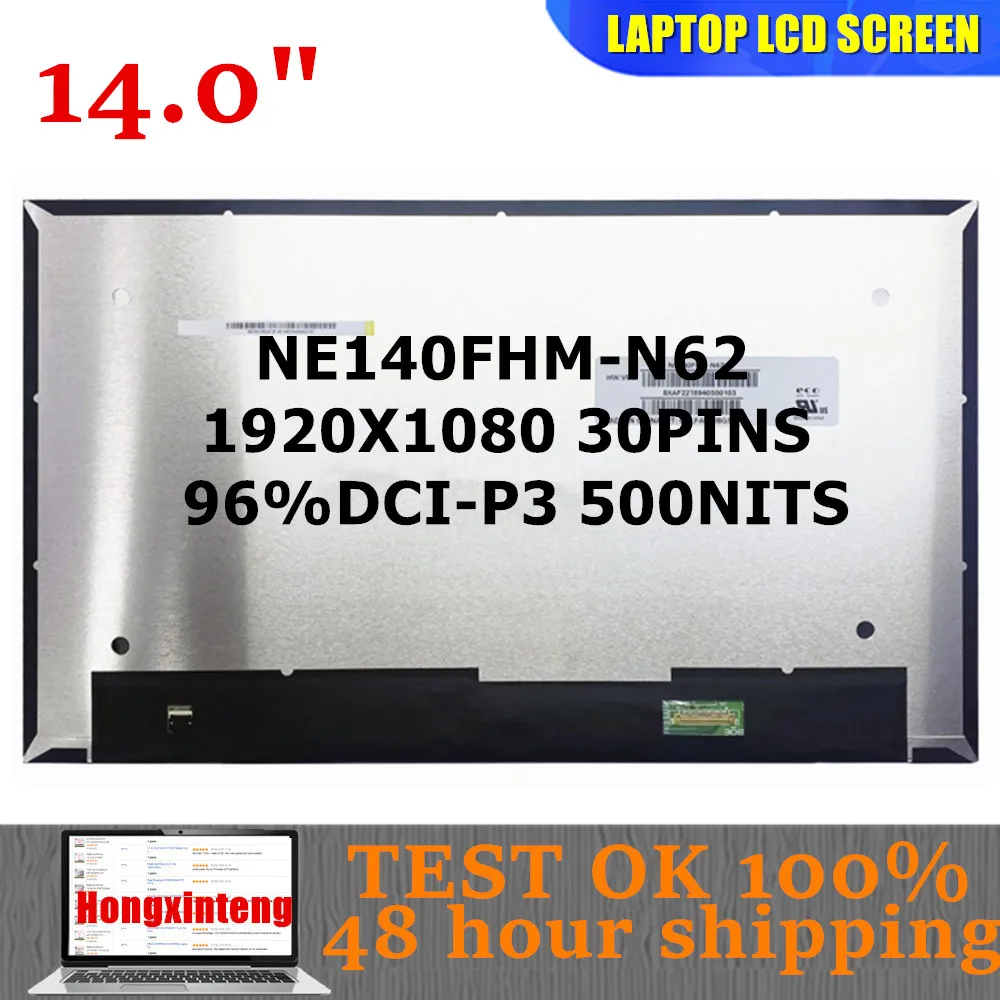 NE140FHM-N62 NE140FHM N62 14.0" Original 500NITS LED Display Panel FHD ...