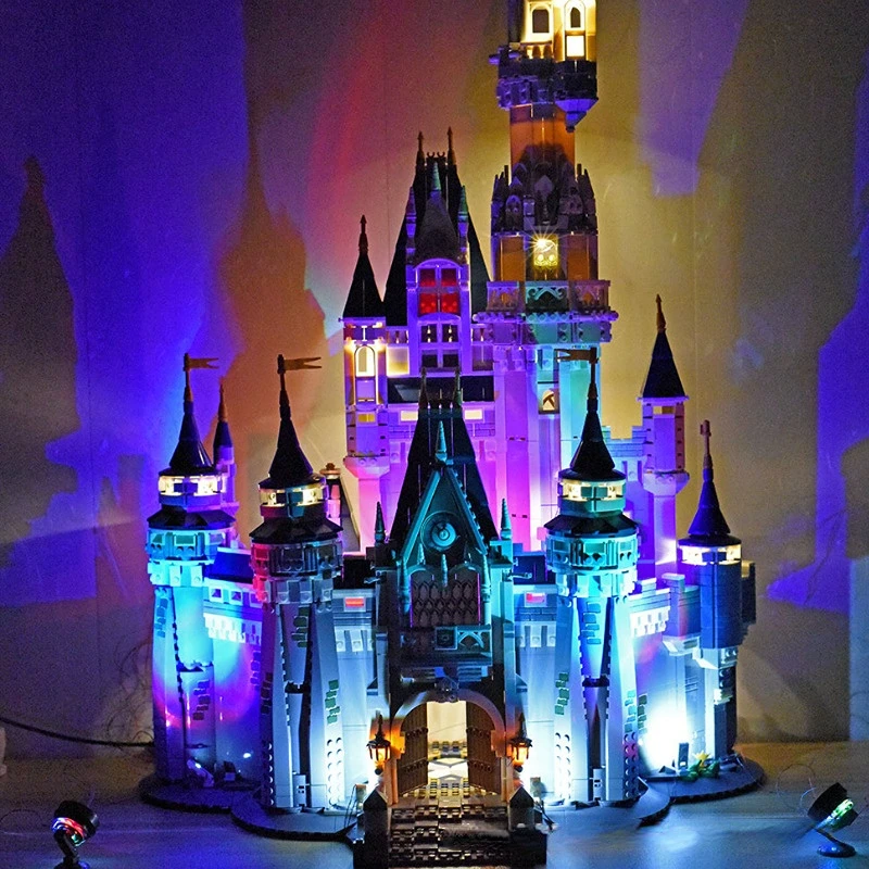 Led Light for 71040 Creative City Cinderella Princess Castle 16008 ...