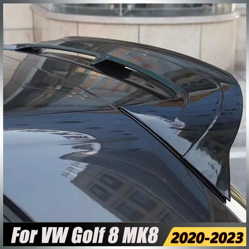 Black-CS-ClubSport-Style-Roof-Spoiler-Wing-Kit-Tuning-For-VW-Golf-8-MK8 ...