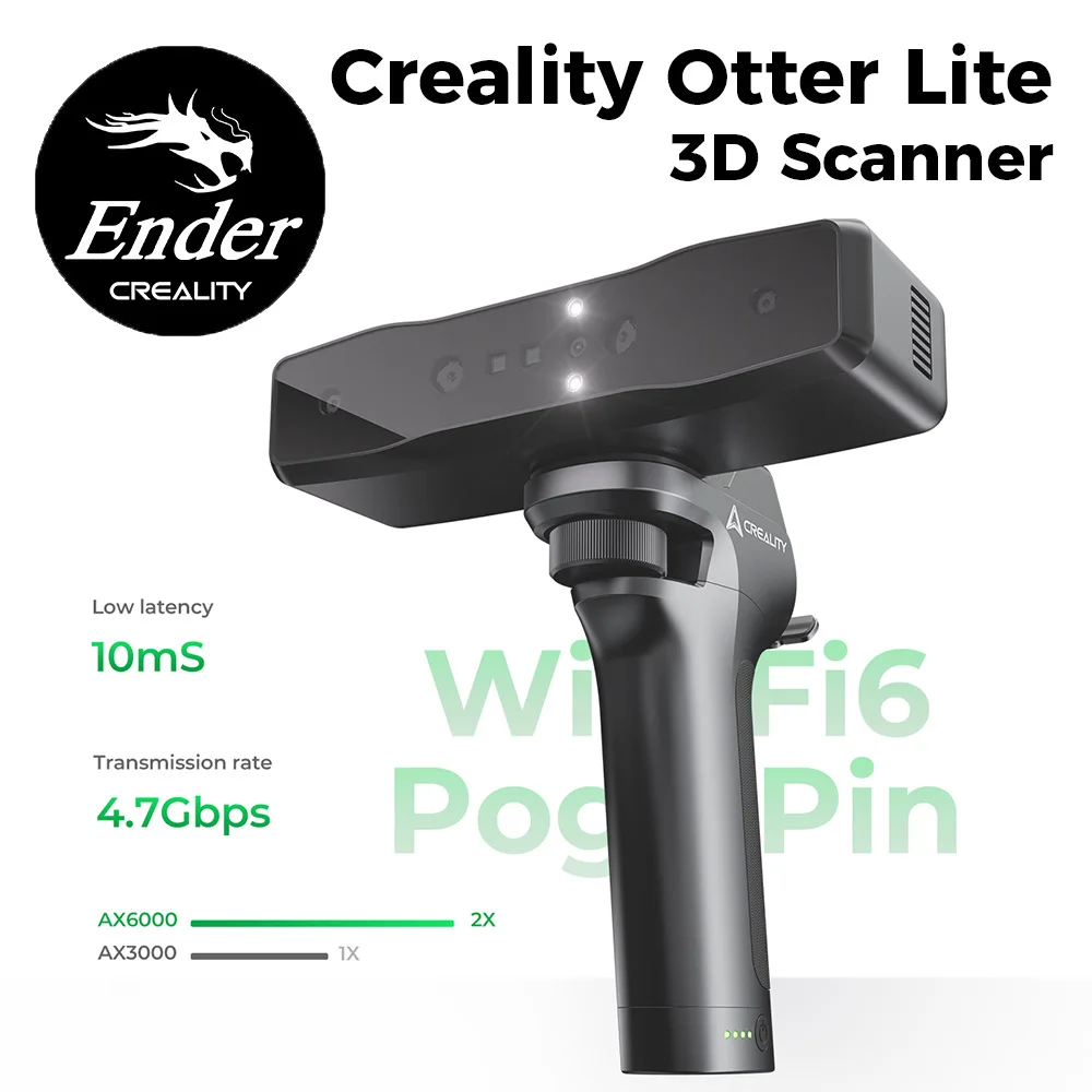 Creality Otter Lite 3D Scanner Accuracy Objects Between 20-2000mm ...