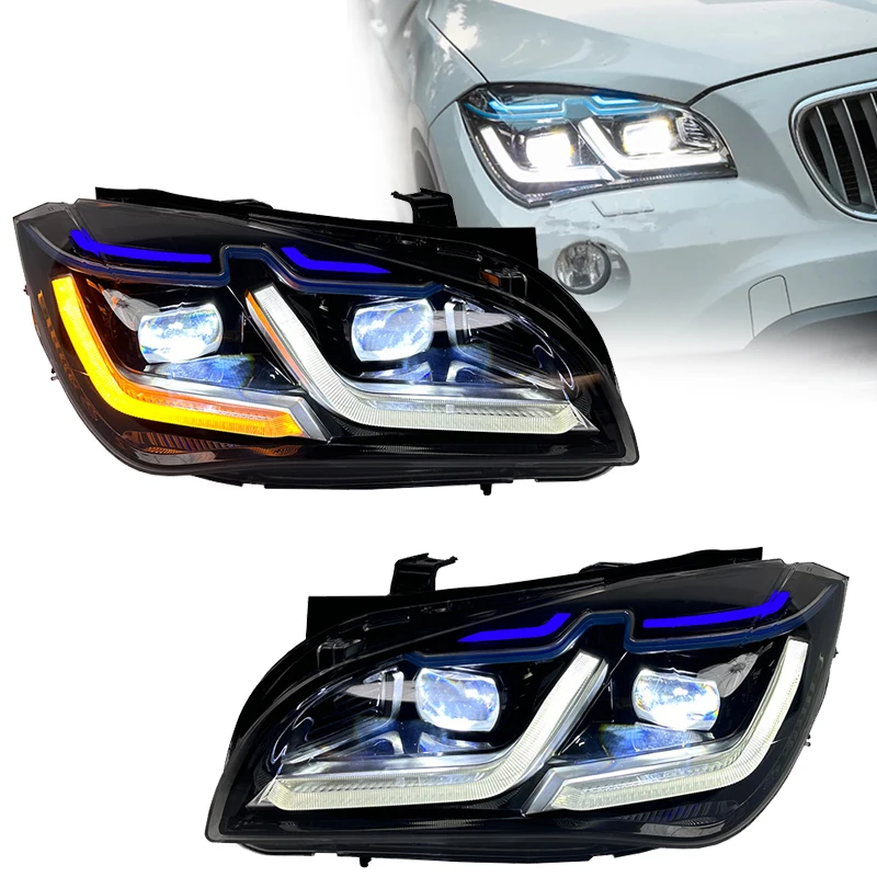 Luces-de-coche-para-BMW-X1-E84-faro-LED-2010-2015-l-mpara-de-cabeza ...
