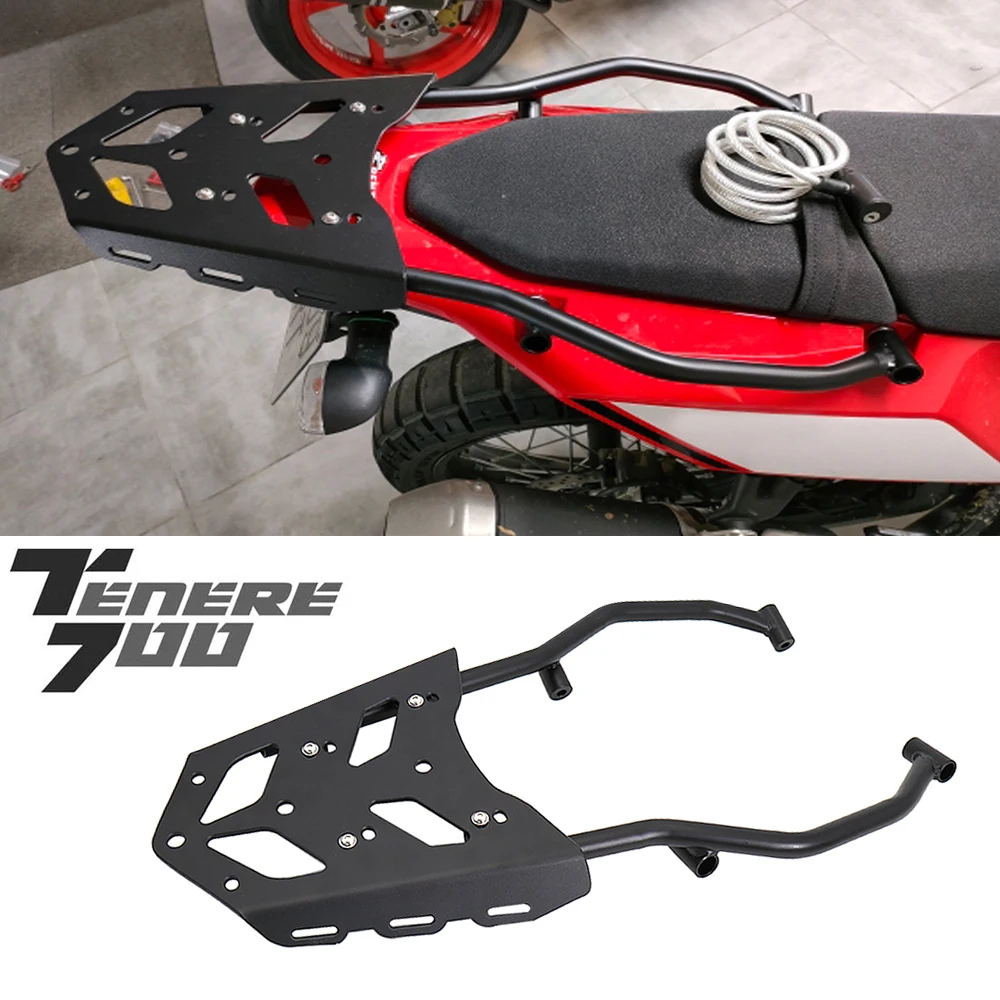 NEW Motorcycle Parts Top Case Rear Rack Carrier For Yamaha Tenere 700 ...