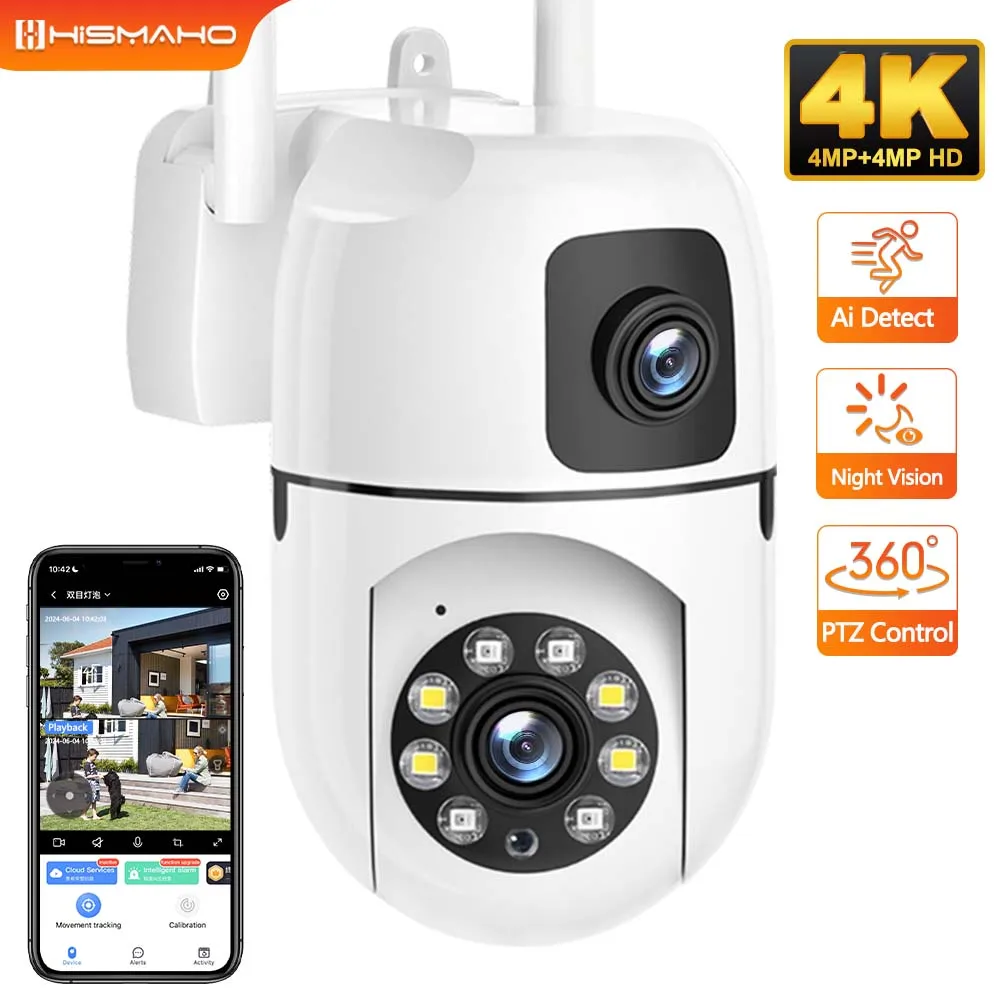4K-8MP-IP-Camera-Dual-Lens-WiFi-Wireless-Indoor-Security-Protection ...