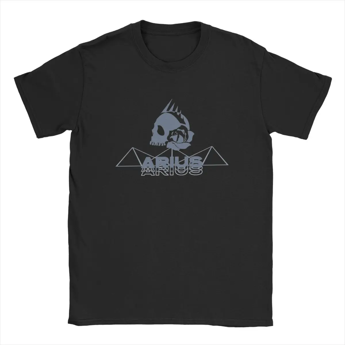 Blue-Archive-Arius-T-Shirt-for-Men-100-Cotton-Novelty-T-Shirt-O-Neck ...