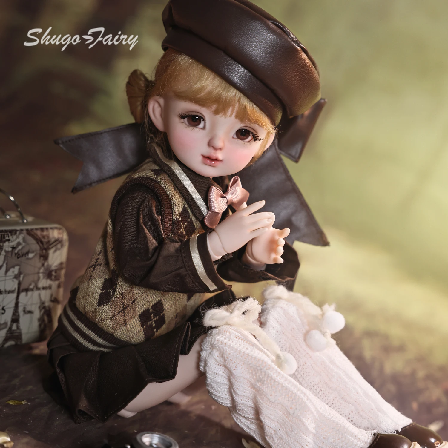 ShugaFairy Yenny 1/6 Bjd Doll Student Preppy Style Autumn Retro Cute ...