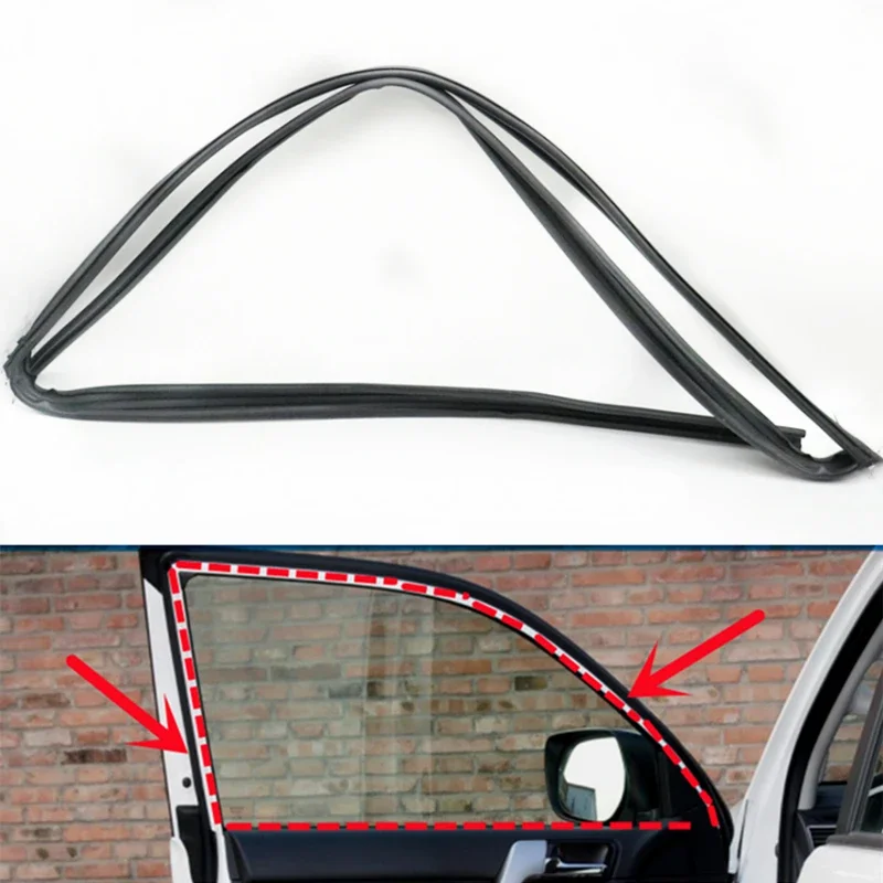 Front-Rear-Door-Glass-Frame-Opening-Seal-Rubber-Sealing-Strip-1-PCS-For ...