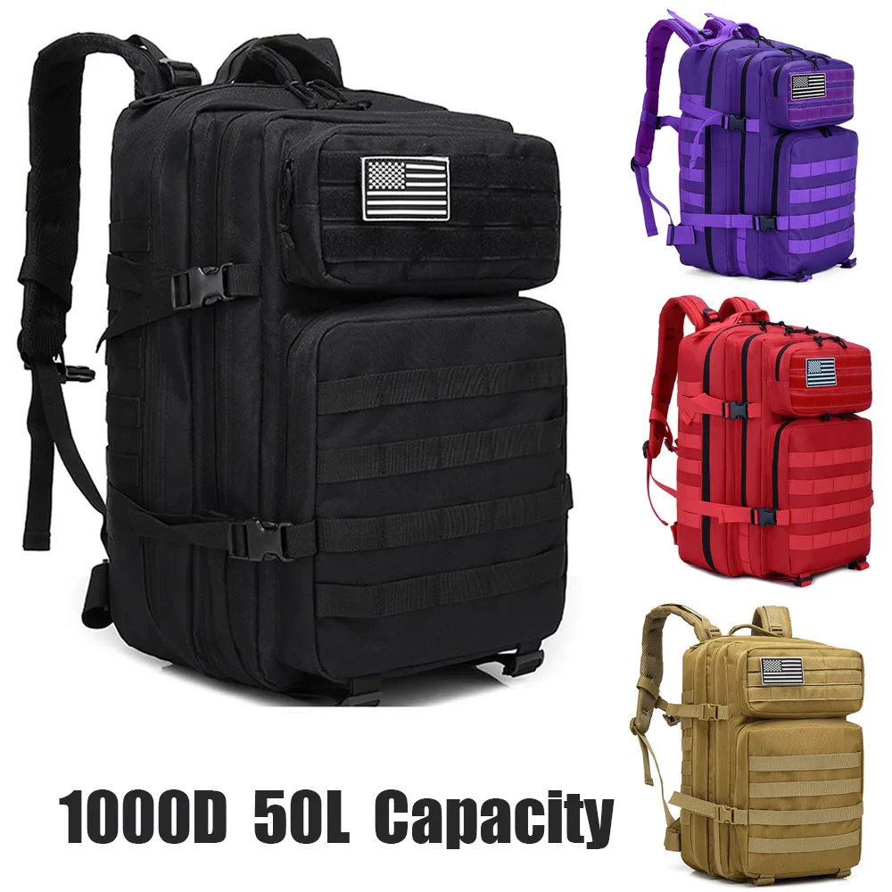 50L-Outdoor-Camping-Backpack-Large-Capacity-Man-Women-Hiking-Climbing ...