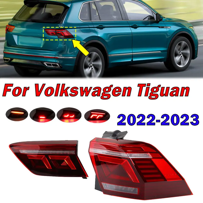 Car Exterior Accessories LED Tail Light Signal Light Warning Brake ...