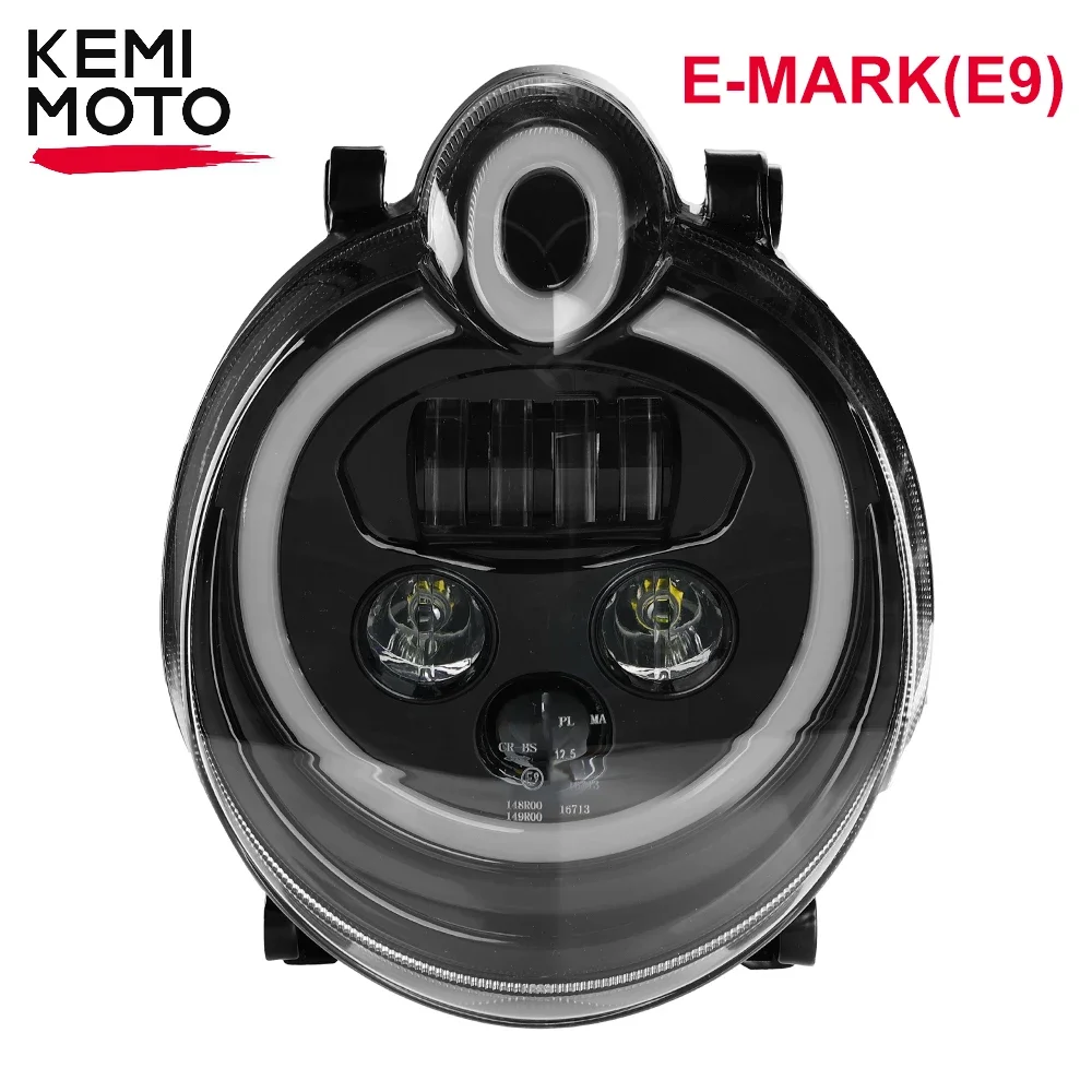 E9-Headlight-For-Yamaha-VMAX-1700-LED-Motorcycle-Lights-Low-Beam ...