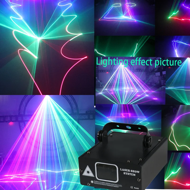 Usb Lamp scanning laser rgb party laser DJ disco projector 500MW Mini ...