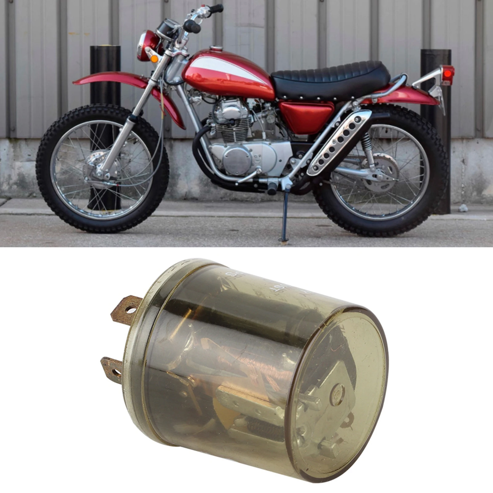 2-Pin-12V-Motorcycle-Electronic-Turn-Light-Halogen-Flasher-Flasher ...