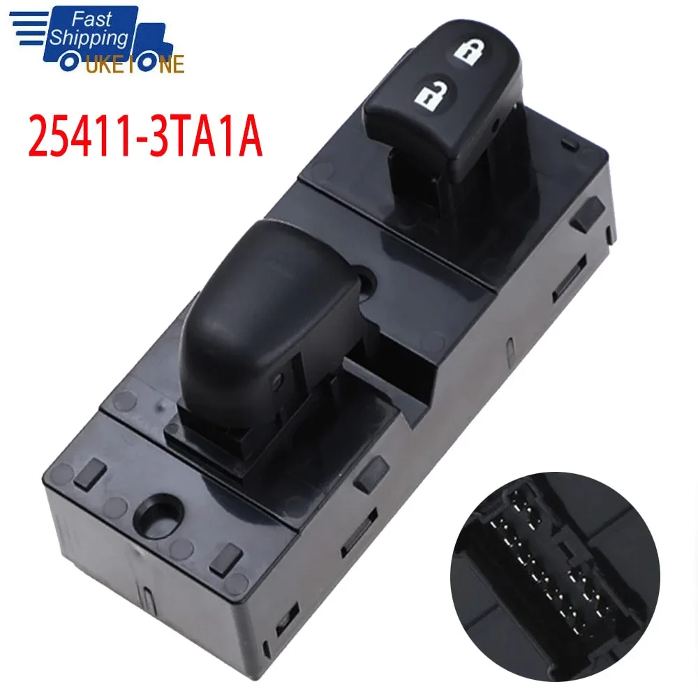 Passenger-Side-Electric-Window-Switch-Control-Button-for-Nissan-Qashqai ...