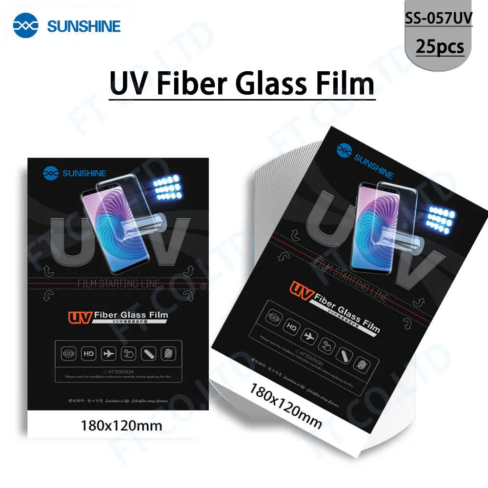 Sunshine SS-057U, UV Glass Soft Film, Hydrogel Film, Hard and Explosion ...